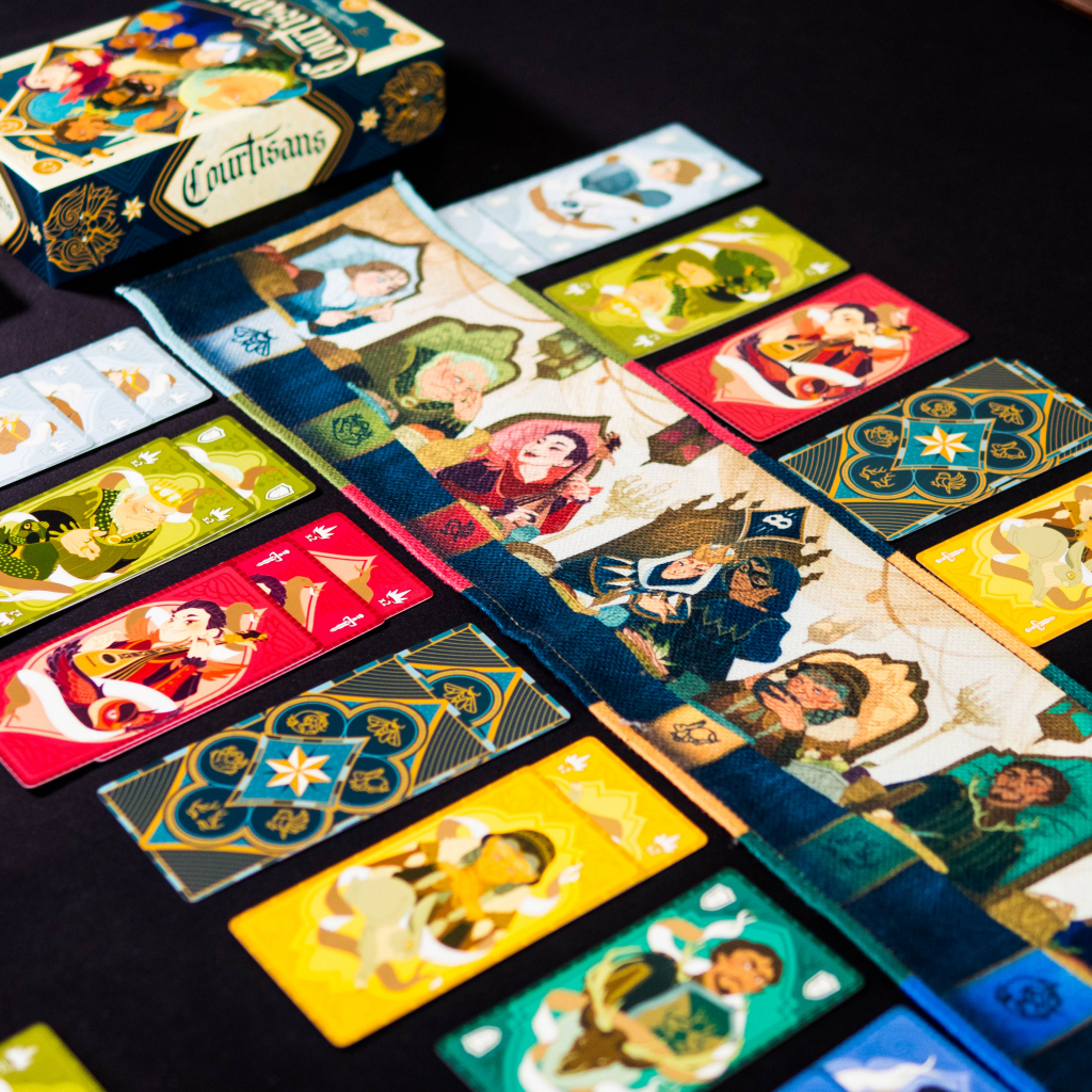 Courtisans – Test du jeu de bluff et d’influence royale